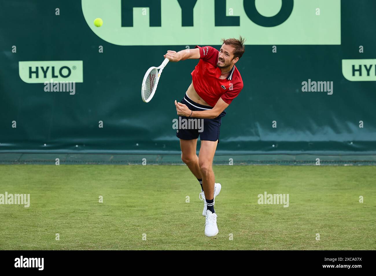 June 15, 2024, Halle Westf, Westfalen, Deutschland: Daniil Medvedev ... June 15, 2024, Halle Westf, Westfalen, Deutschland: Daniil Medvedev ...