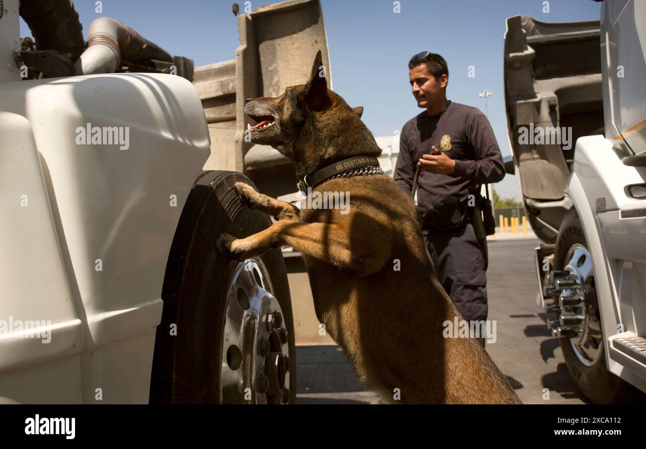 U s customs border protection officer hi-res stock photography and ...