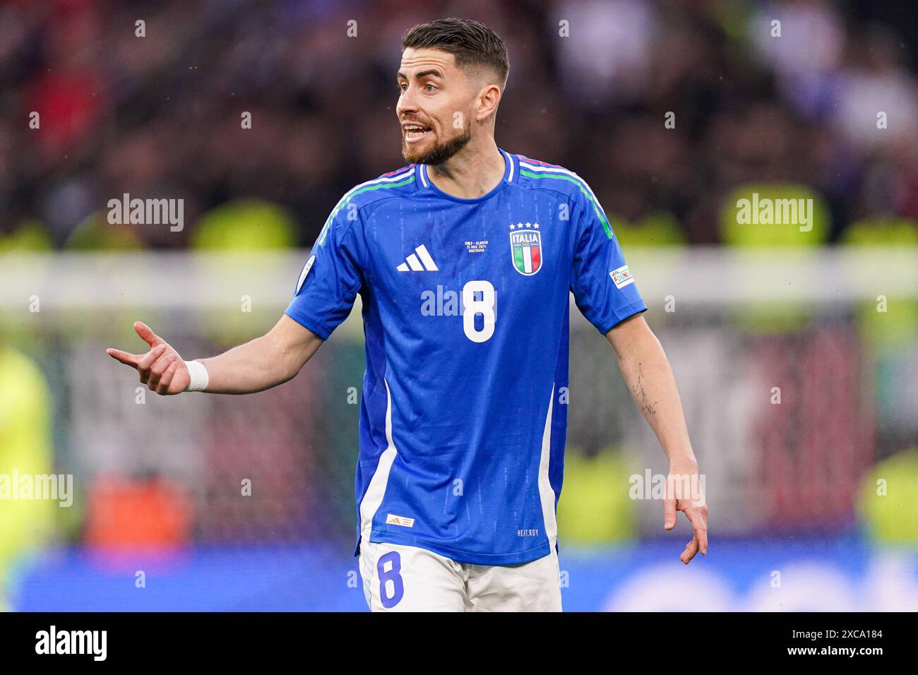 DORTMUND, GERMANY - JUNE 15: Jorge Luiz Frello Filho of Italy looks up ...