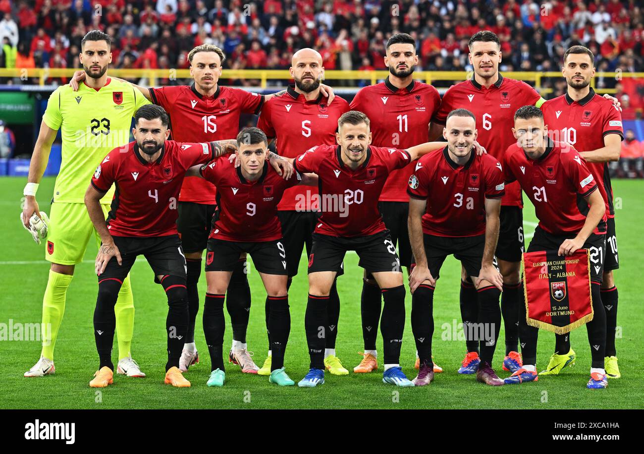 Dortmund, Germany. 15th June, 2024. Soccer, UEFA Euro 2024, European ...