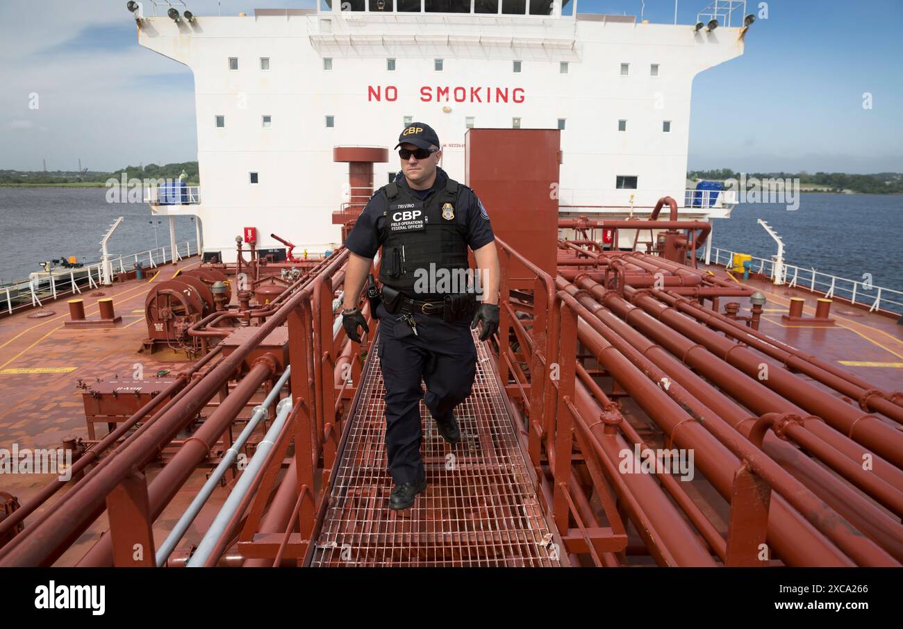 Officers with the U.S. Customs and Border Protection, Office of Field ...