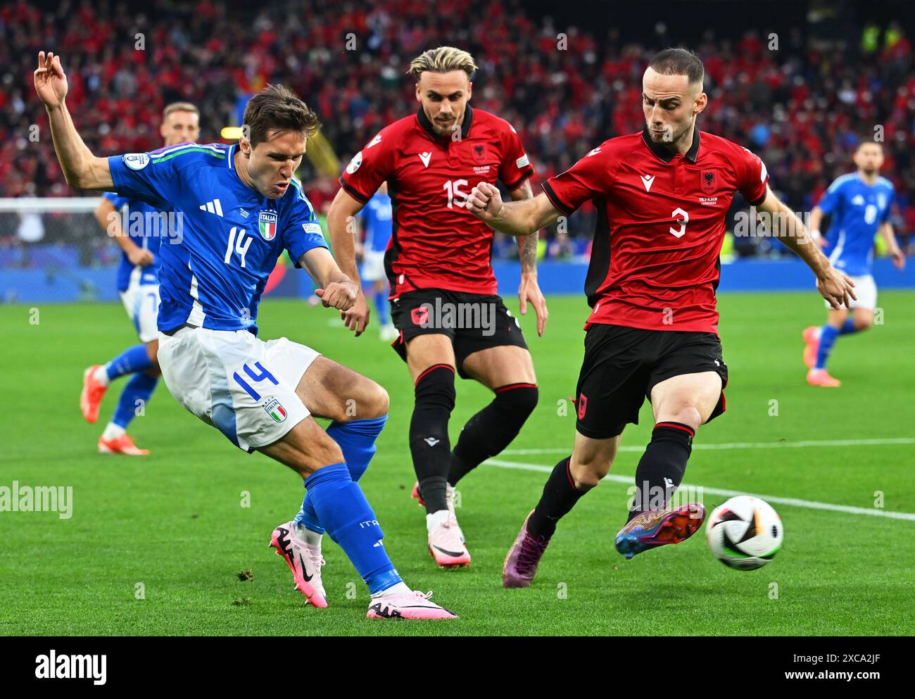 Dortmund, Germany. 15th June, 2024. Soccer, UEFA Euro 2024, European ...