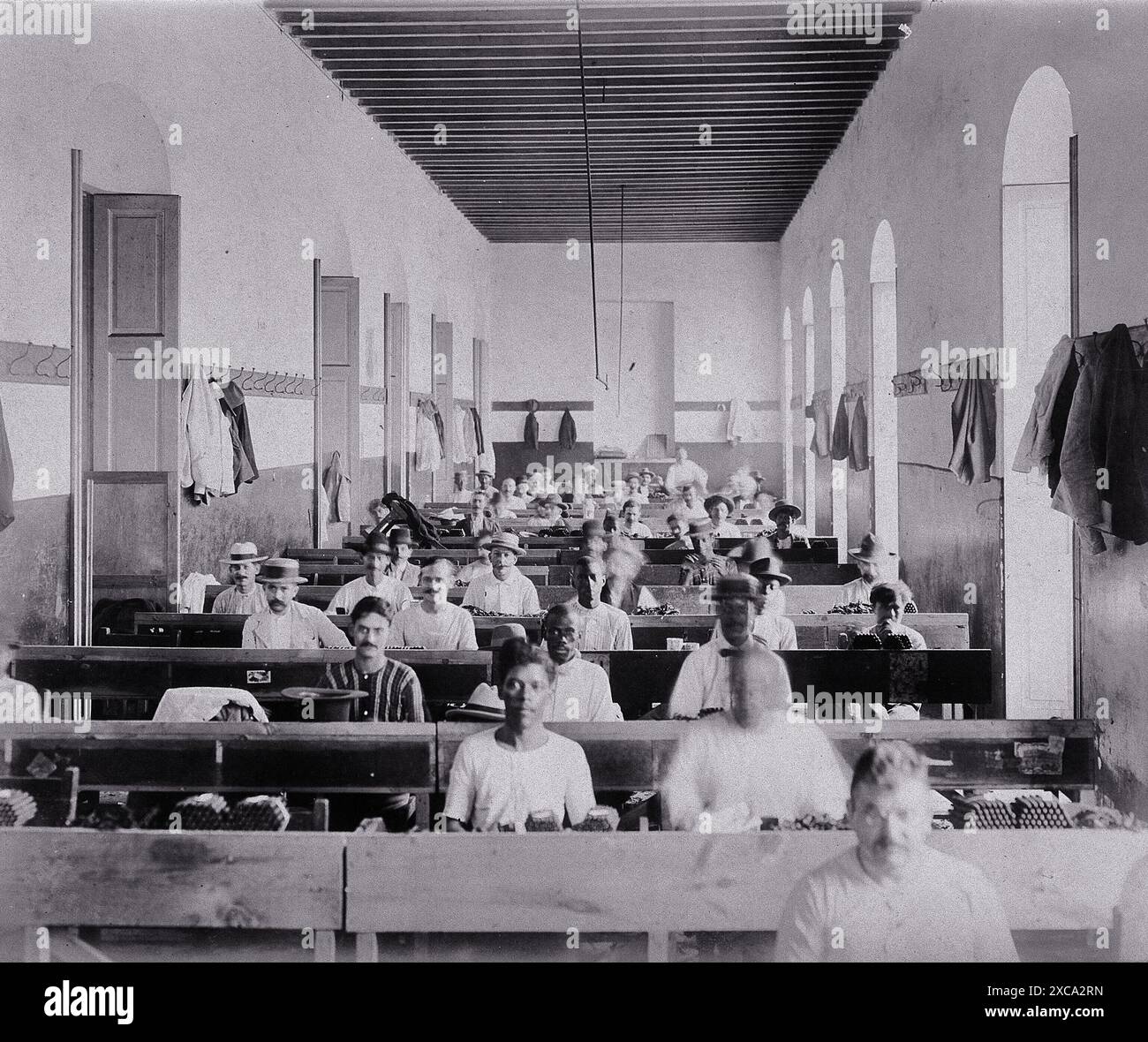 Cuban cigar factory rows hi-res stock photography and images - Alamy
