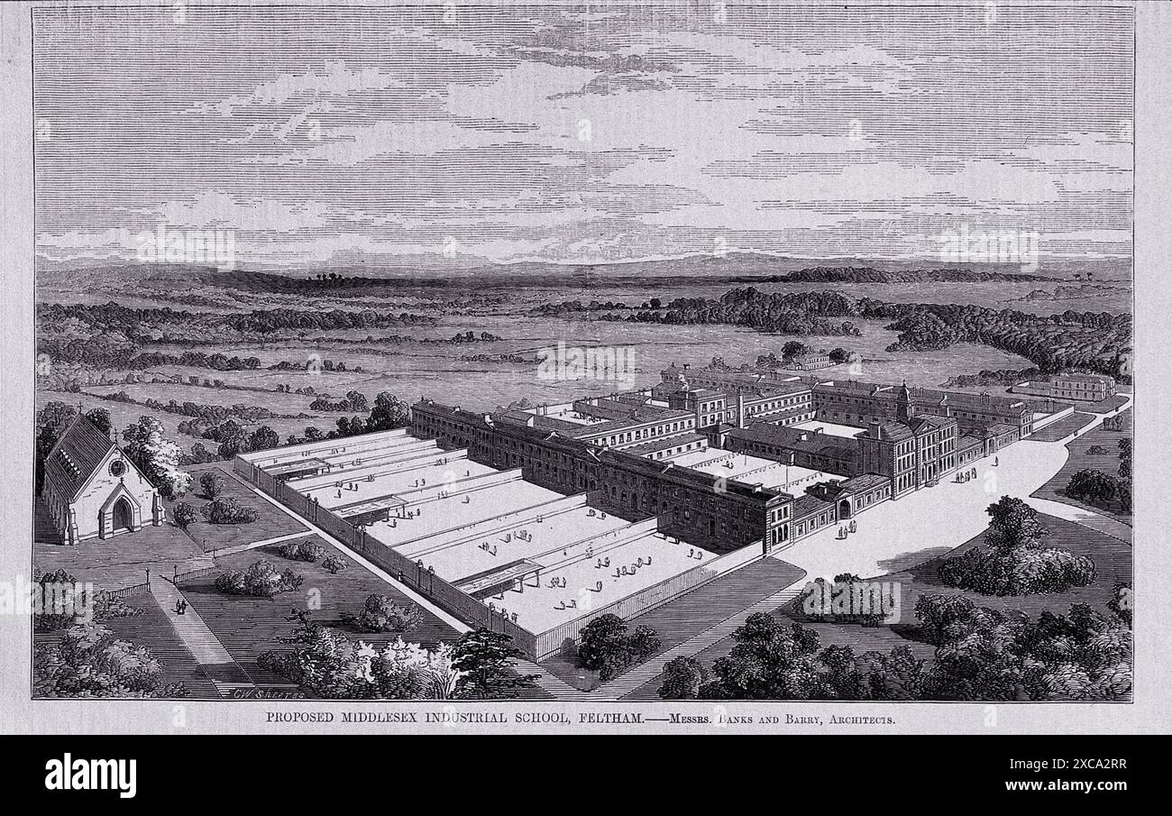 Feltham aerial hi-res stock photography and images - Alamy