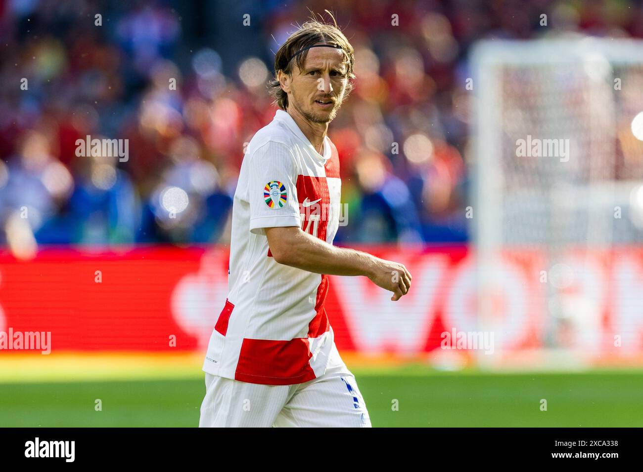 Berlin, Germany. 15th June, 2024. Luka Modric is playing during the ...