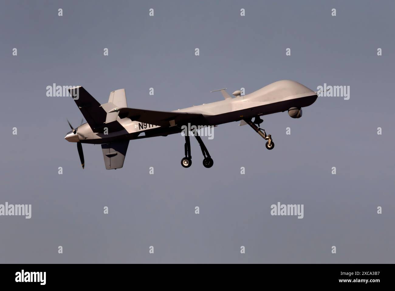 An MQ-9 unmanned aircraft piloted by air interdiction agents with U.S ...