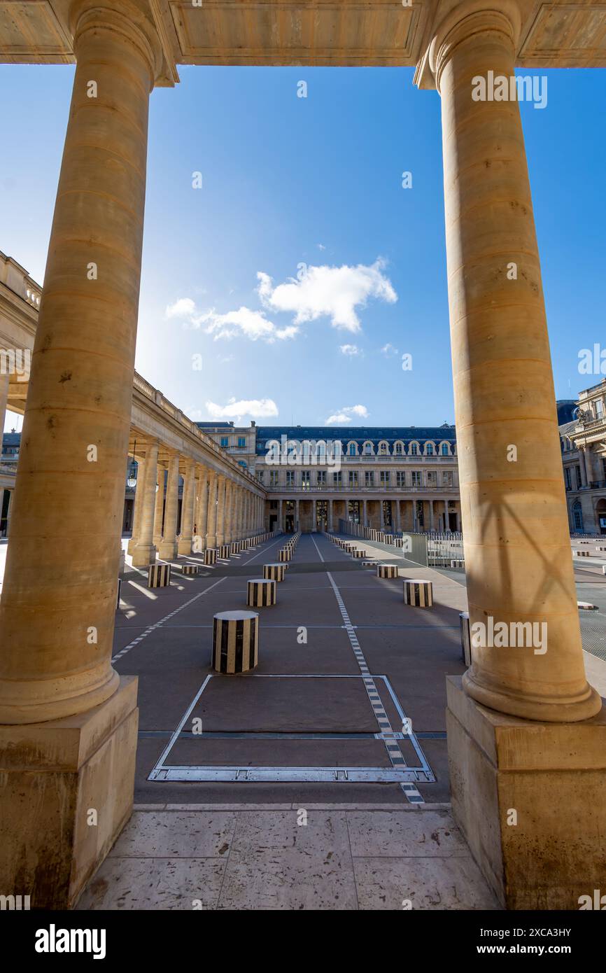 Porticos and colonnades of the galleries surrounding the main courtyard ...