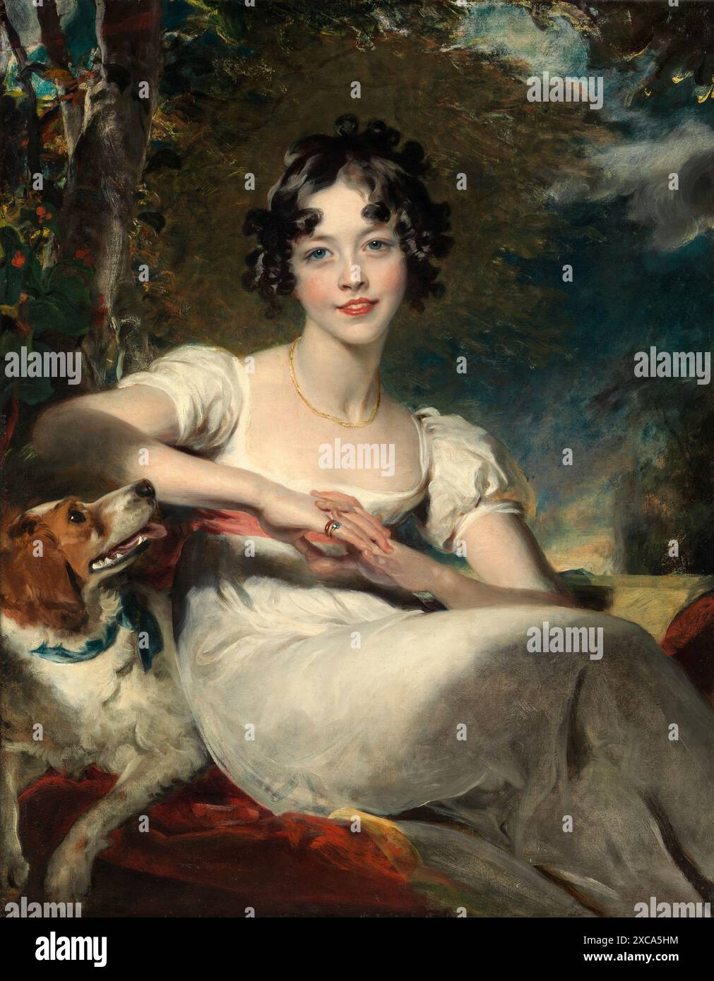 A portrait of Lady Maria Conynham by Sir Thomas Lawrence, the leading ...