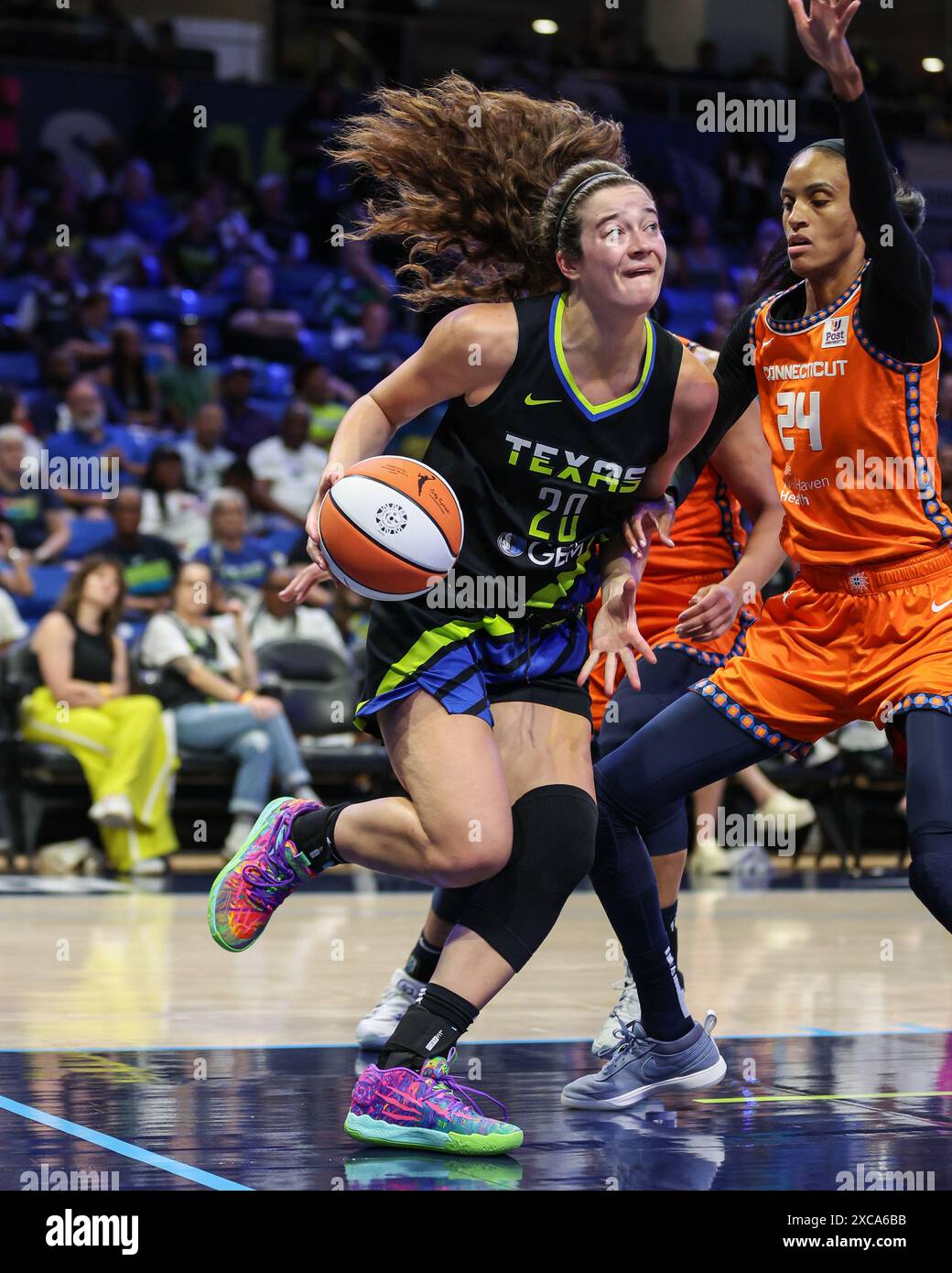 Arlington, TX, USA. 15th June, 2024. Dallas' Maddy Siegrist (20 ...