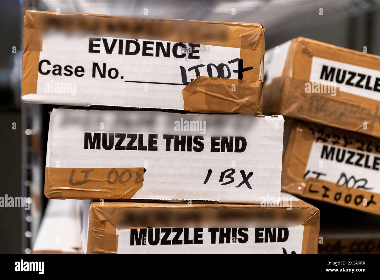 U.S. Customs and Border Protection (CBP) officers seized a cache of ...