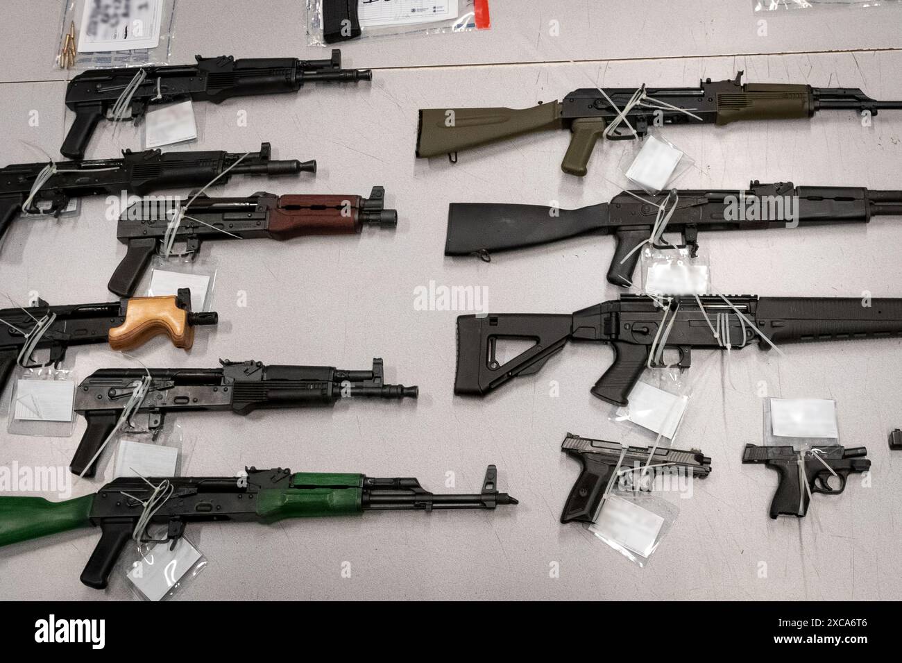 U.S. Customs and Border Protection (CBP) officers seized a cache of ...