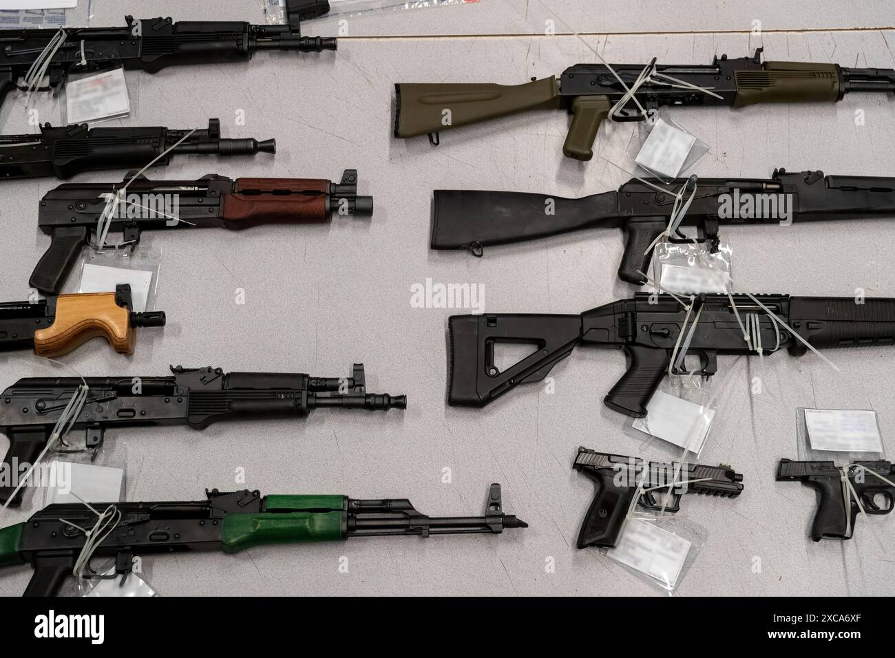 U.S. Customs and Border Protection (CBP) officers seized a cache of ...