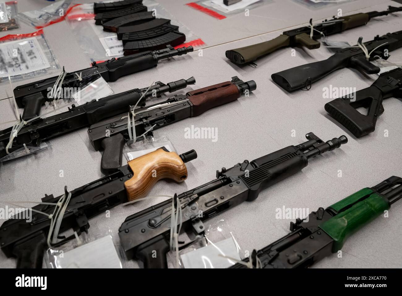 U.S. Customs and Border Protection (CBP) officers seized a cache of ...