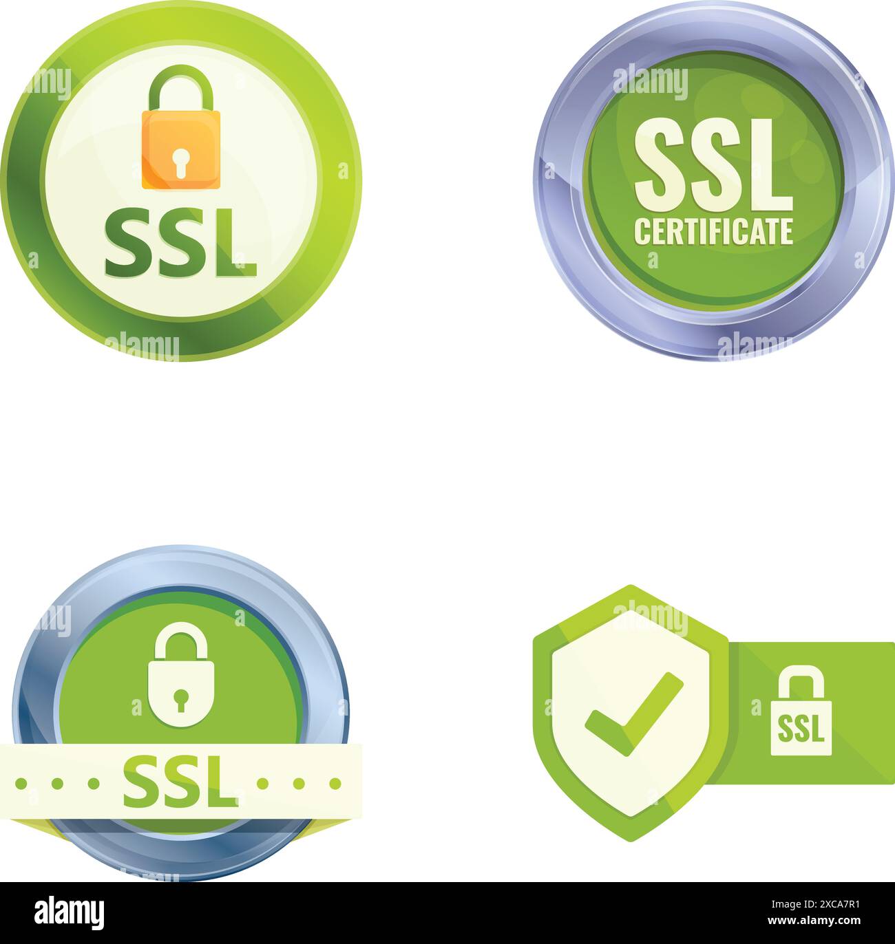 Ssl concept icons set cartoon vector. Secure sockets layer certificate ... Ssl concept icons set cartoon vector. Secure sockets layer certificate ...