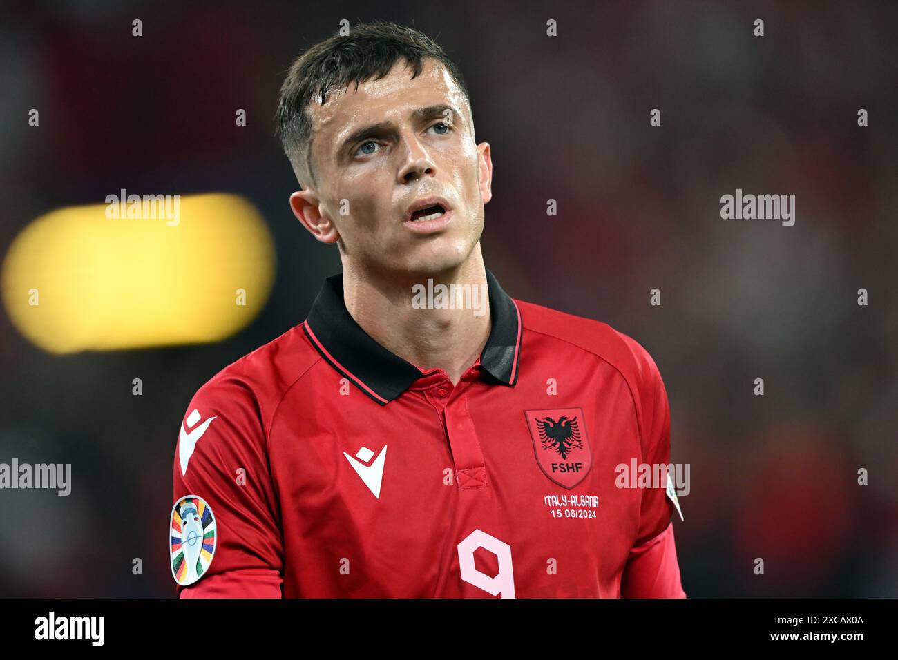 DORTMUND - Jasir Asani of Albania during the UEFA EURO 2024 group B ...
