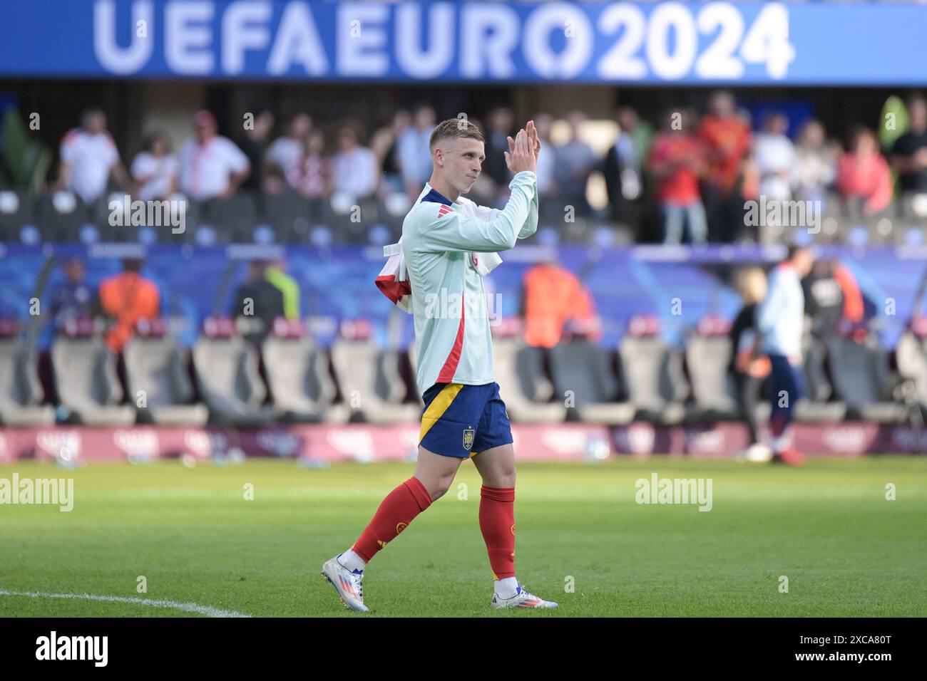 Berlin, Germany. 15 June, 2024. Dani Olmo of spain during the UEFA EURO ...
