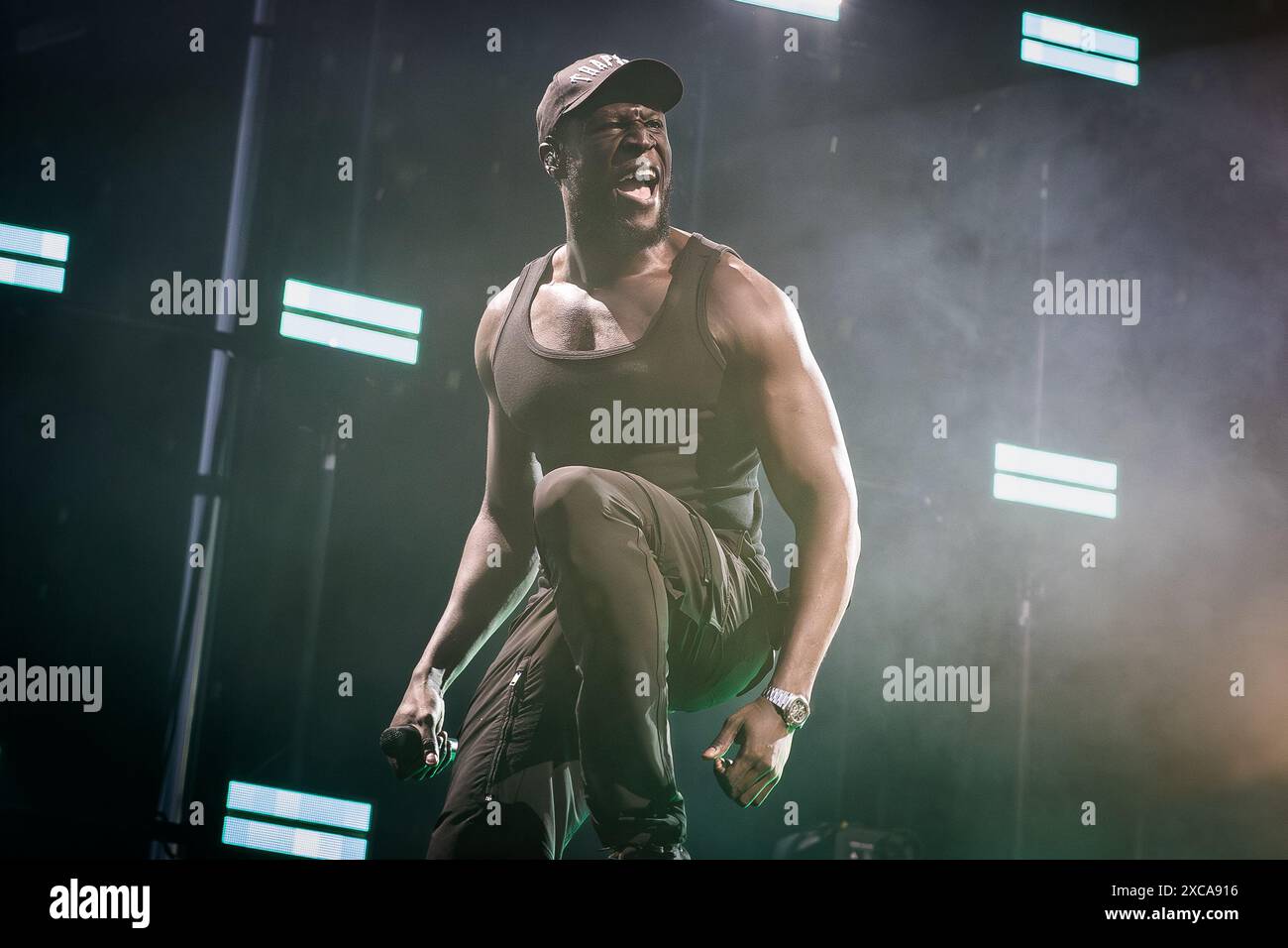 Stormzy performing at PipFest 2024 in Oslo Stock Photo - Alamy