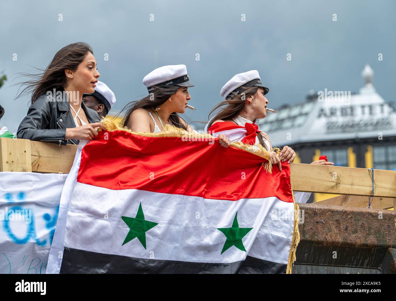 Graduation Day from gymnasium in the city center of Norrköping 2024 ...