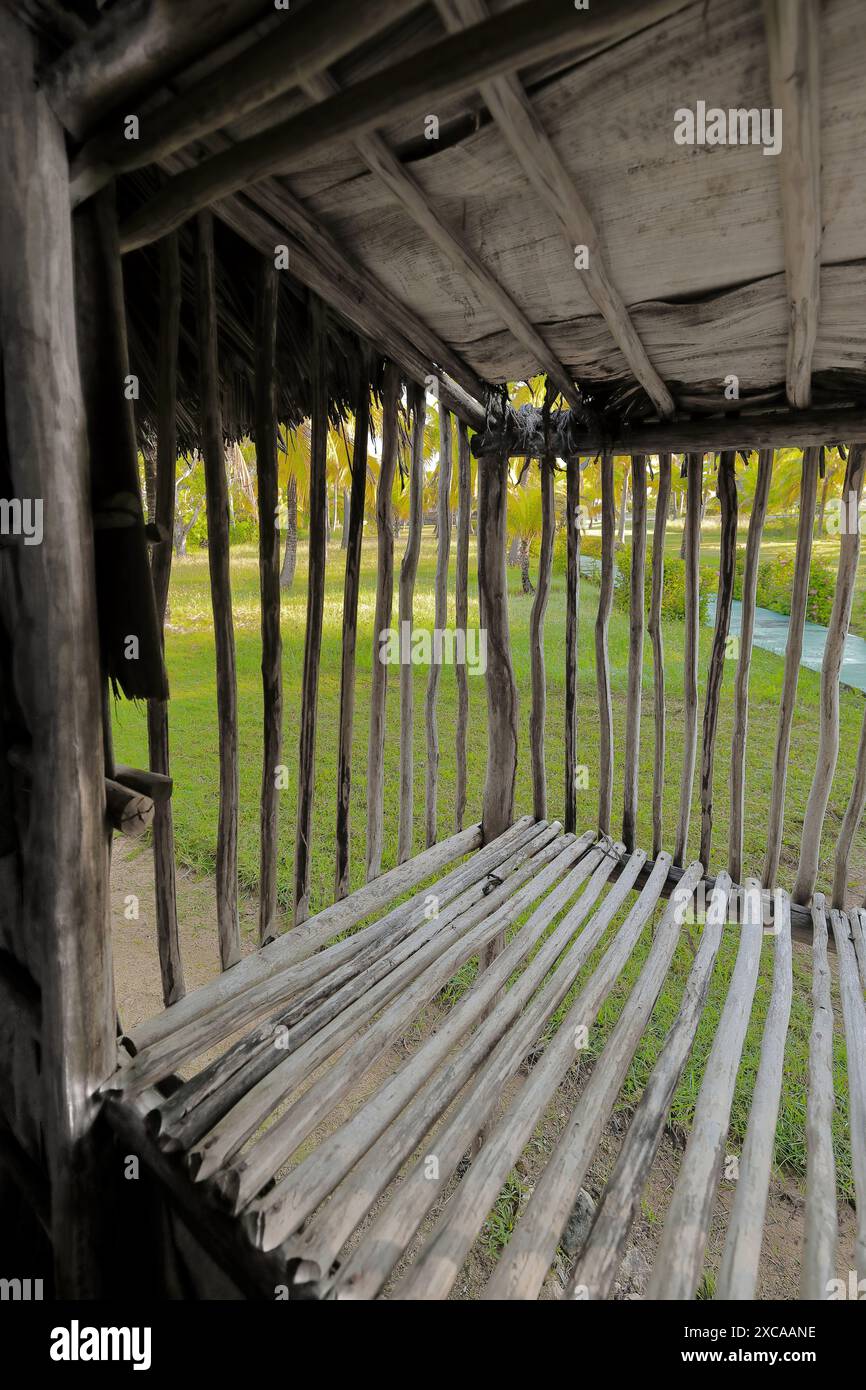 399 Inside-out view from Angel Perez's hut to the Portada de la ...