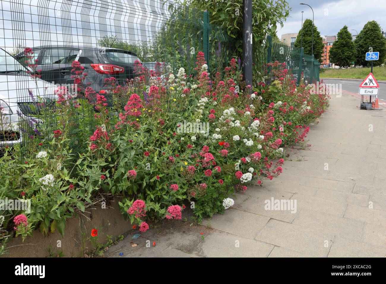 Corporation street Sheffield England, urban inner city, roadside ...