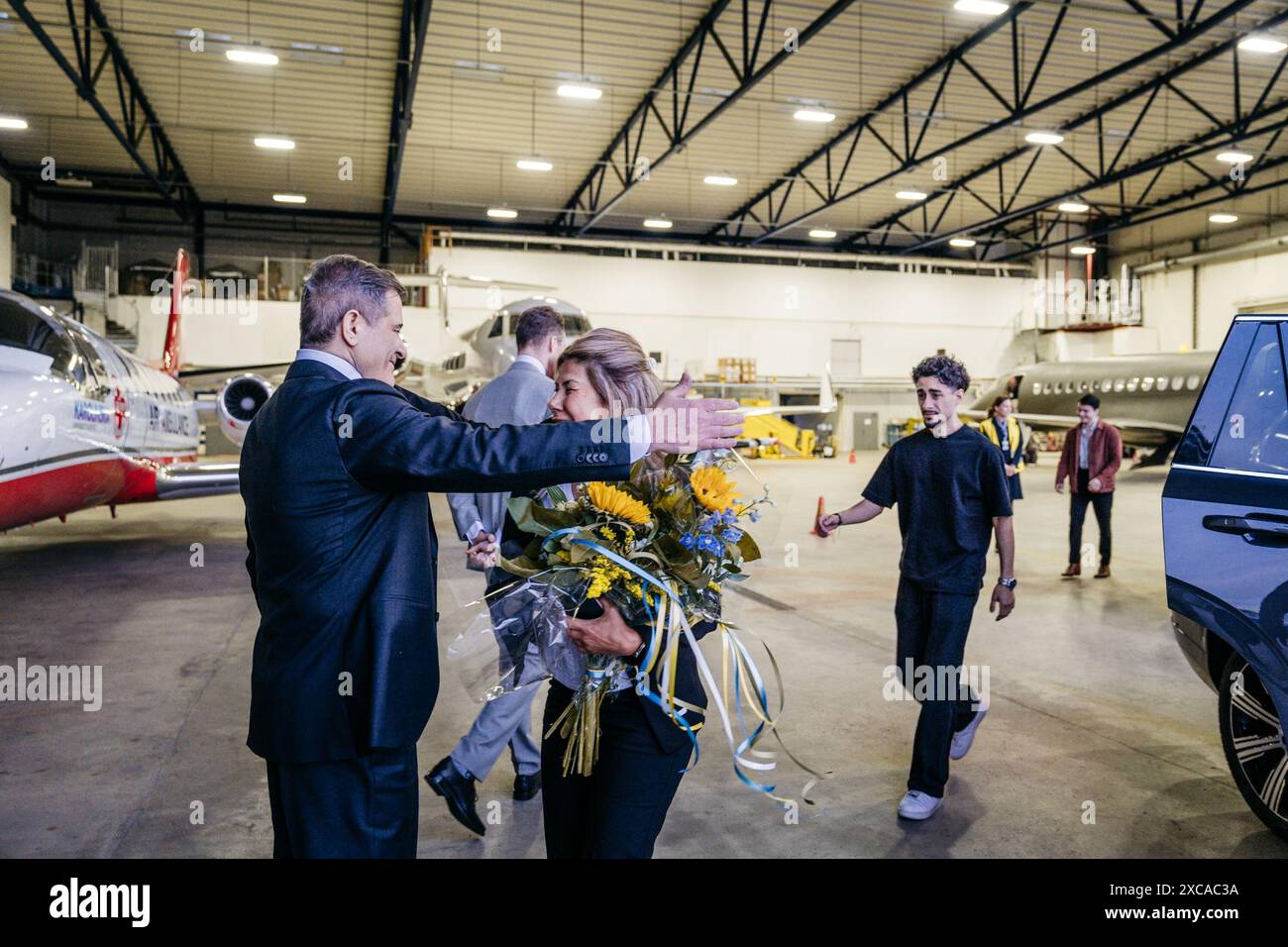 Sweden. 15th June, 2024. Saeed Azizi return home after being imprisoned ...