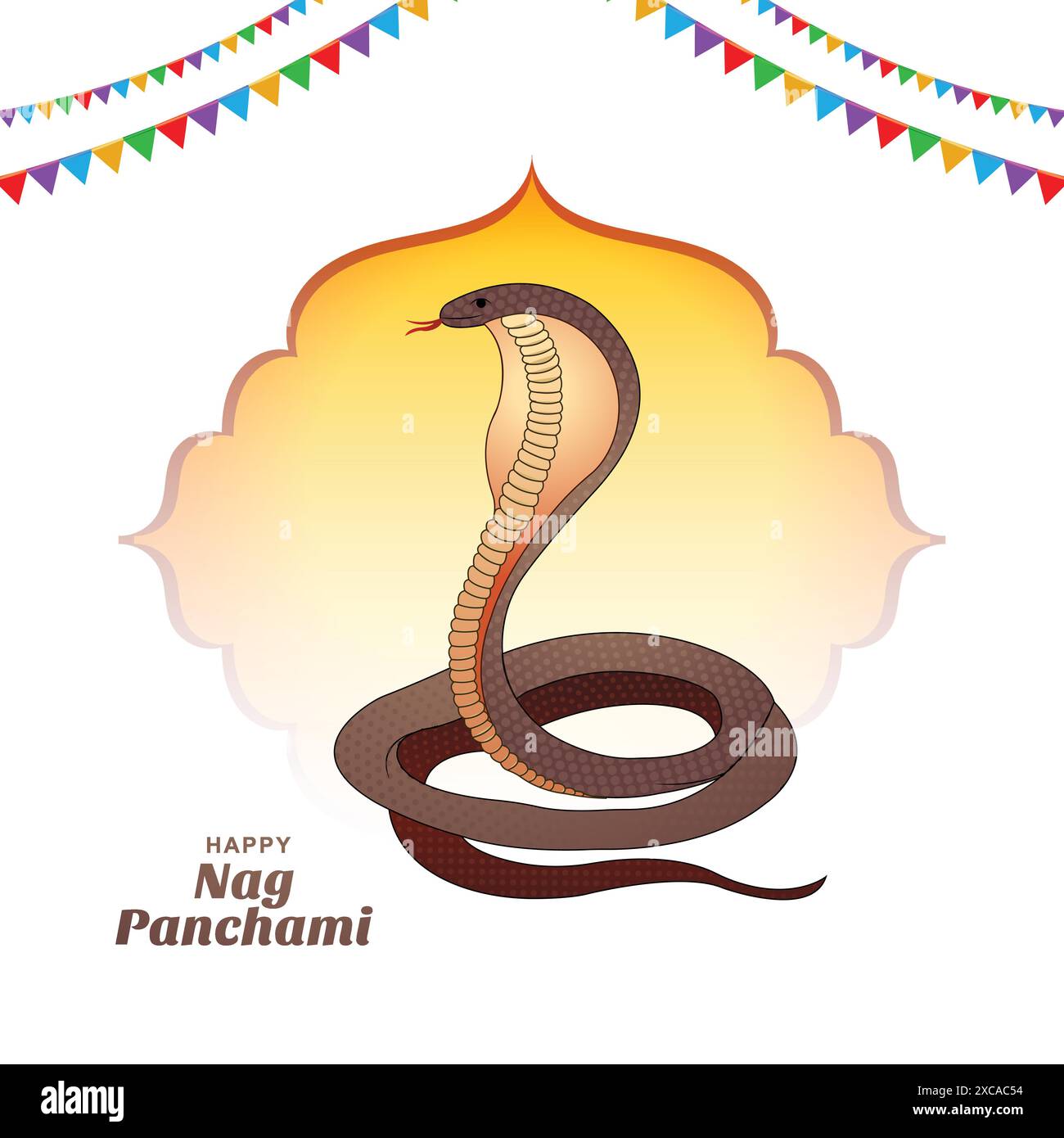 Nag panchami Stock Vector Images - Alamy