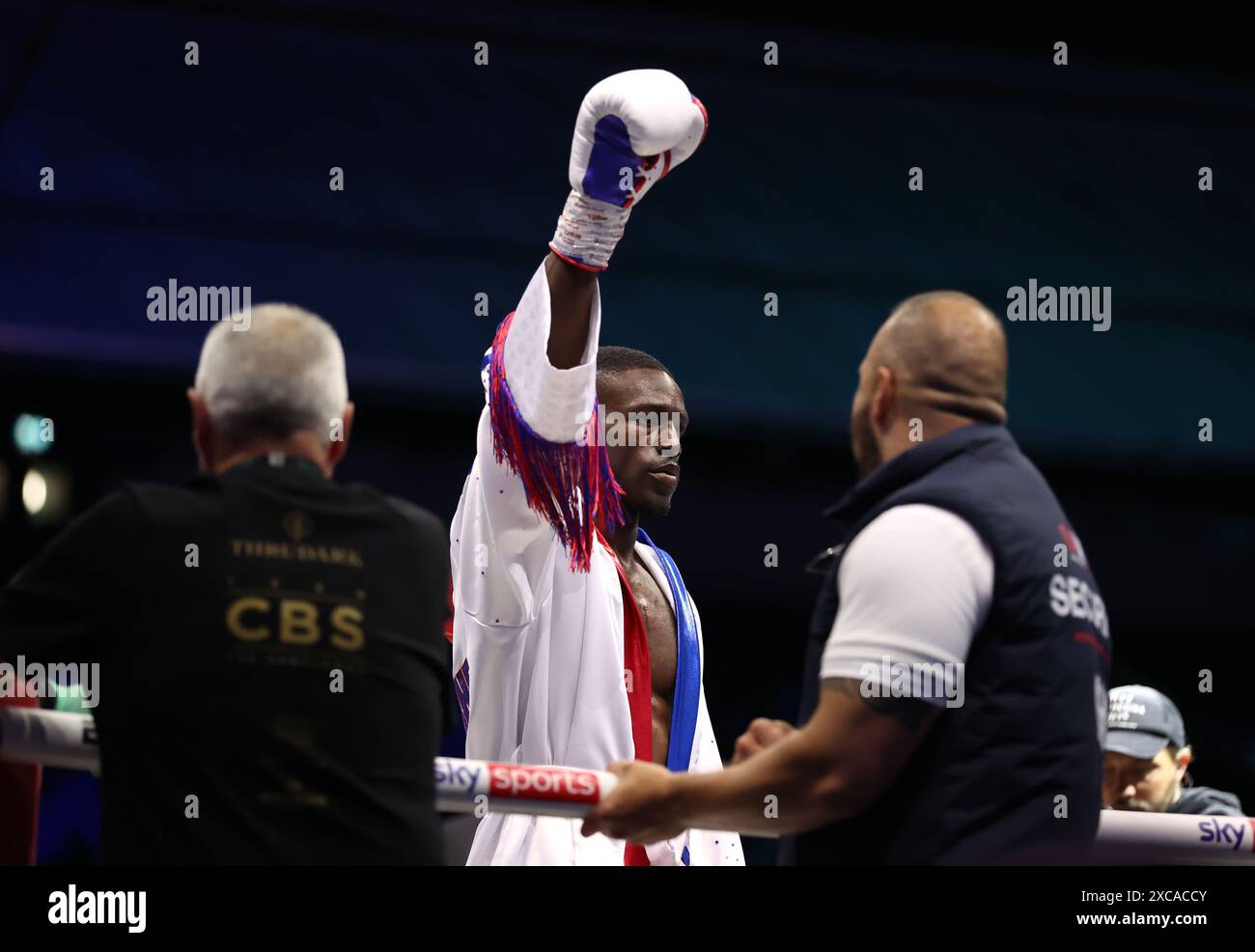 Richard Riakporhe ahead of the WBO World Cruiserweight bout at Selhurst ...