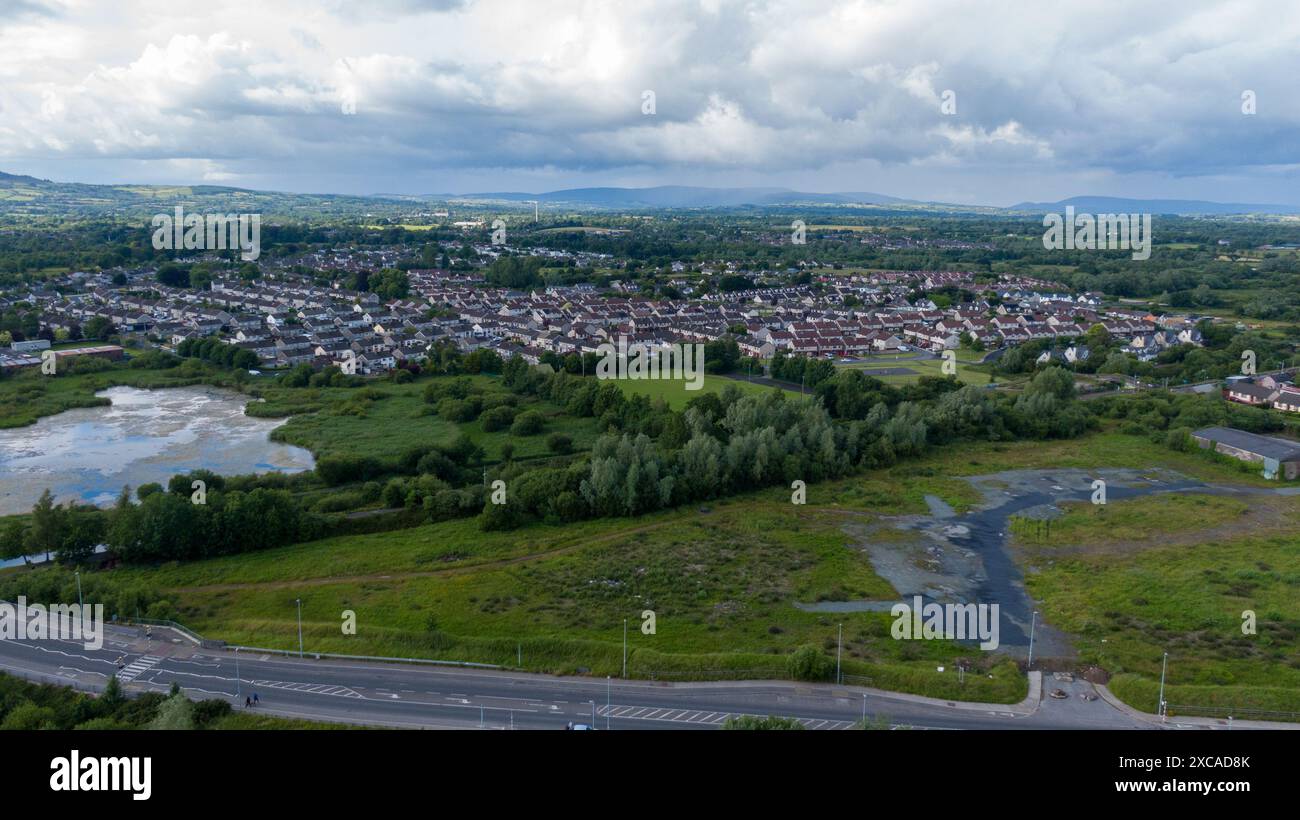 Aerial view panorama limerick city hi-res stock photography and images ...