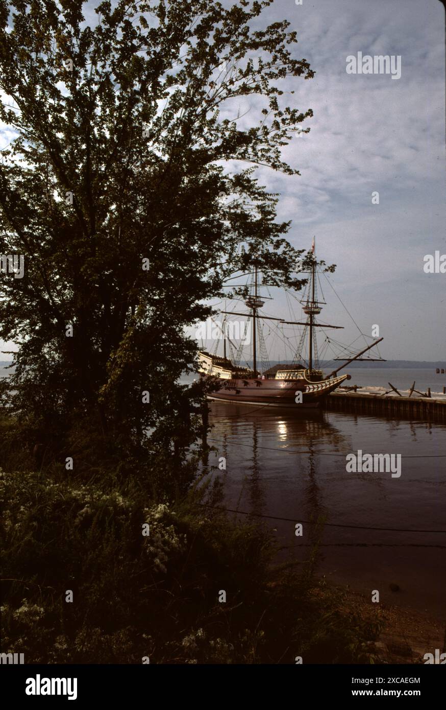 Jamestown, VA USA 9/1993. Jamestown was England's first major ...