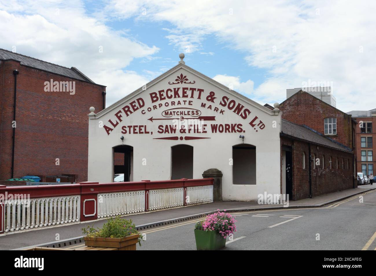 Brooklyn Works Old factory renovated at Kelham island Sheffield England ...