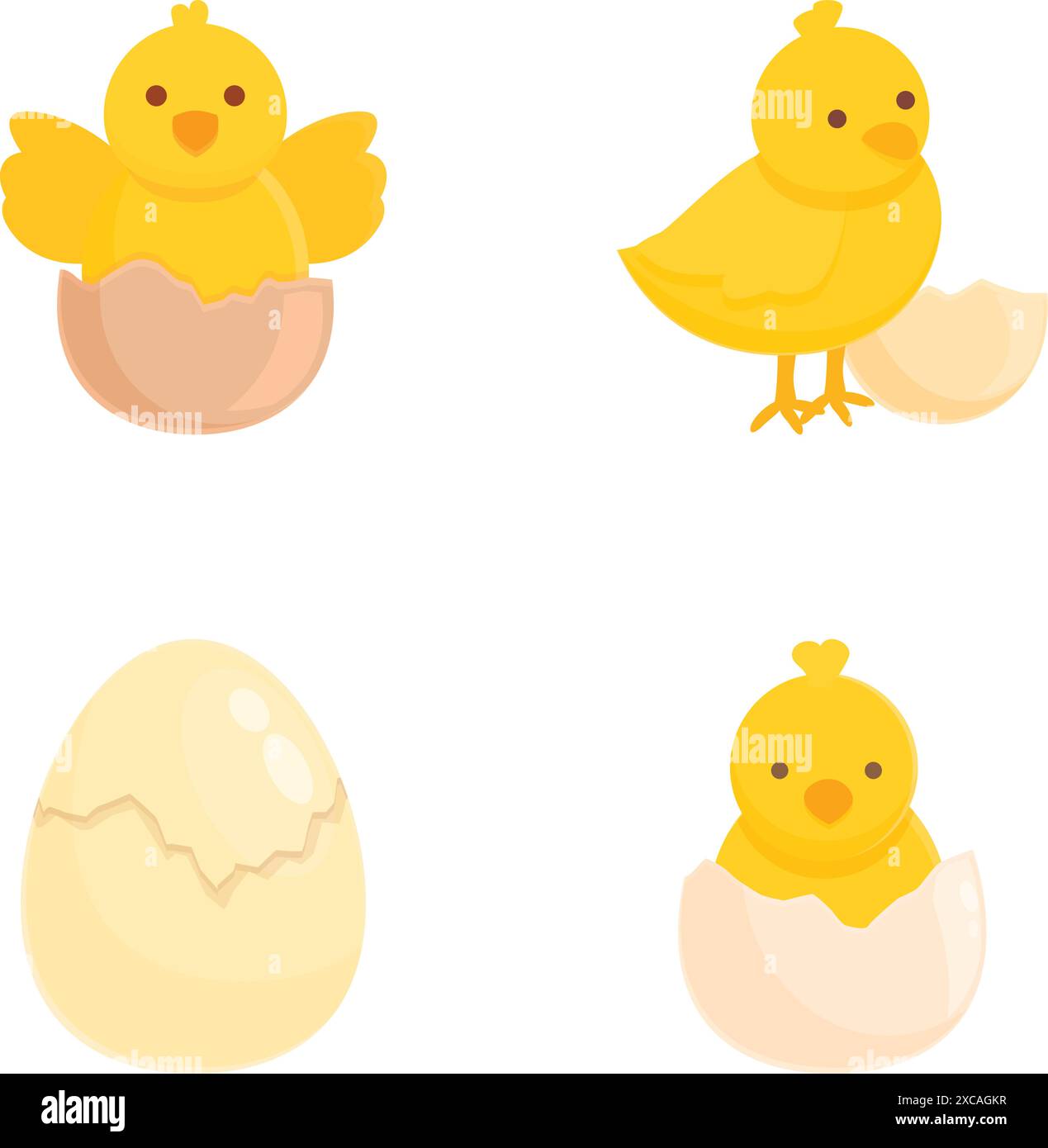 Baby bird hatching clipart hi-res stock photography and images - Alamy