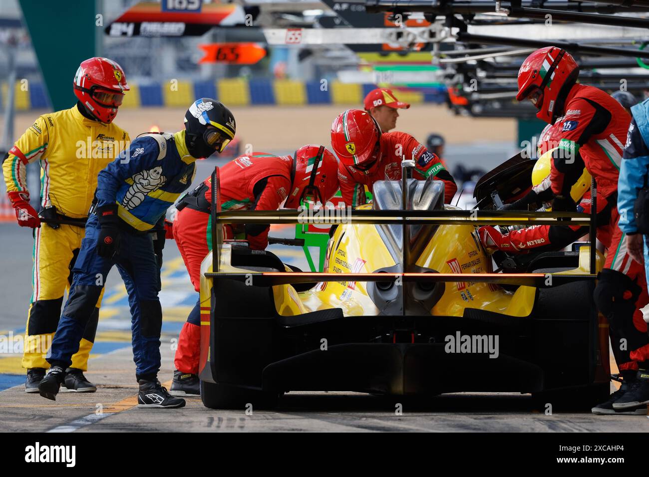 Le Mans, France. 15th June, 2024. 83 KUBICA Robert (pol), SHWARTZMAN ...