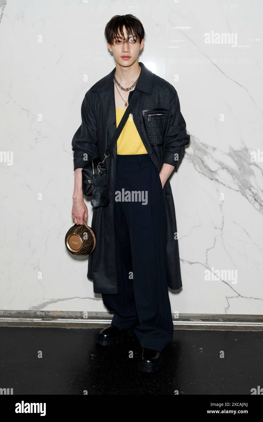 Milan, Italien. 15th June, 2024. Bang Chan attends FENDI Spring/Summer ...