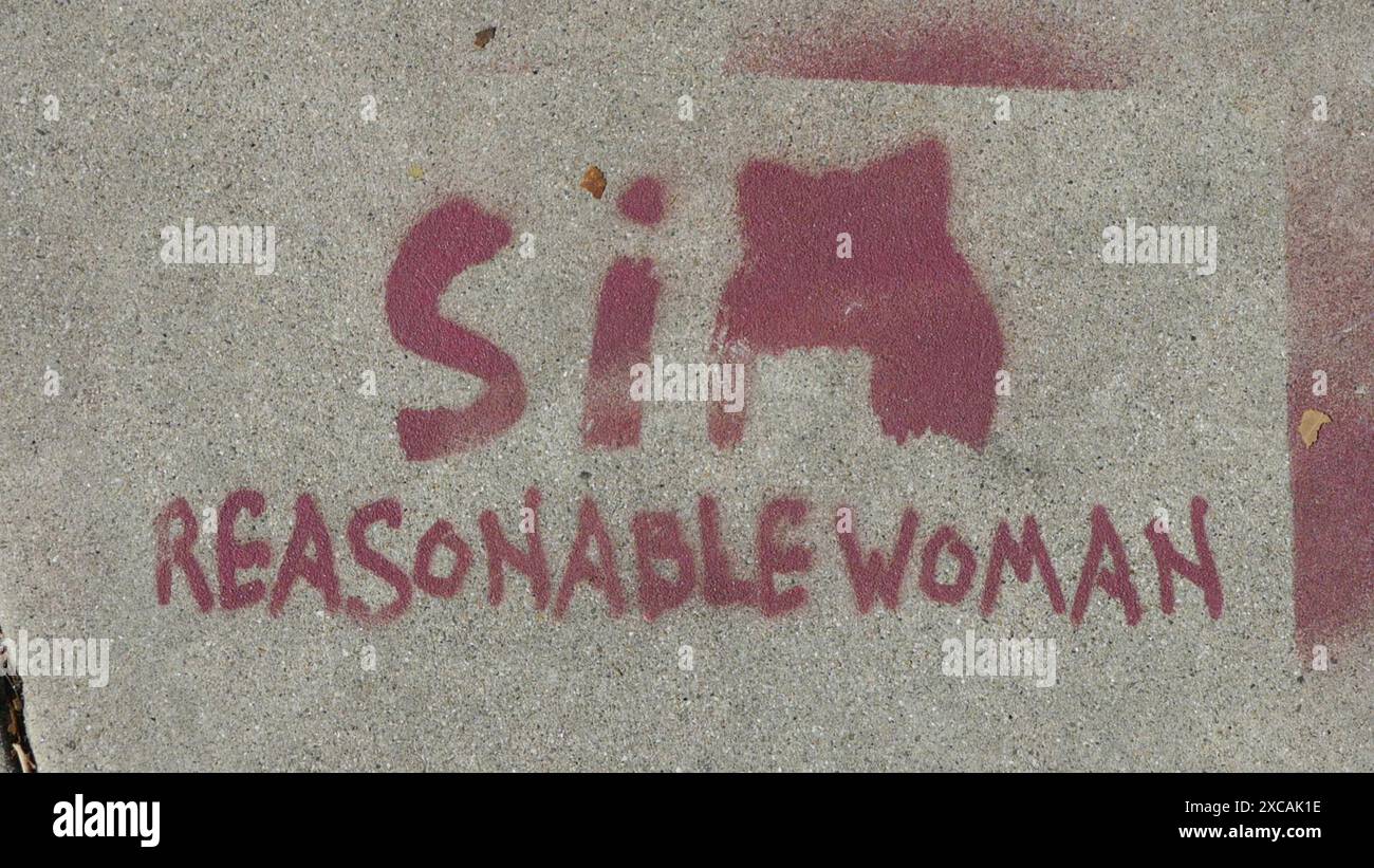 Los Angeles, California, USA 13th June 2024 Singer Sia Reasonable Woman ...