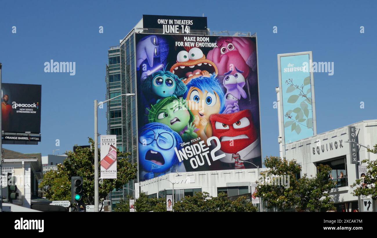 Los Angeles, California, USA 13th June 2024 Disney Pixar Inside Out 2 ...