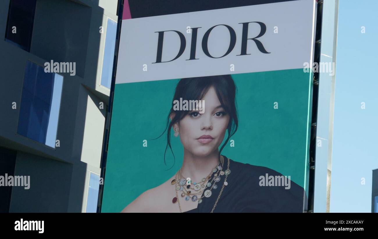 Los Angeles, California, USA 13th June 2024 Jenna Ortega Dior Billboard ...