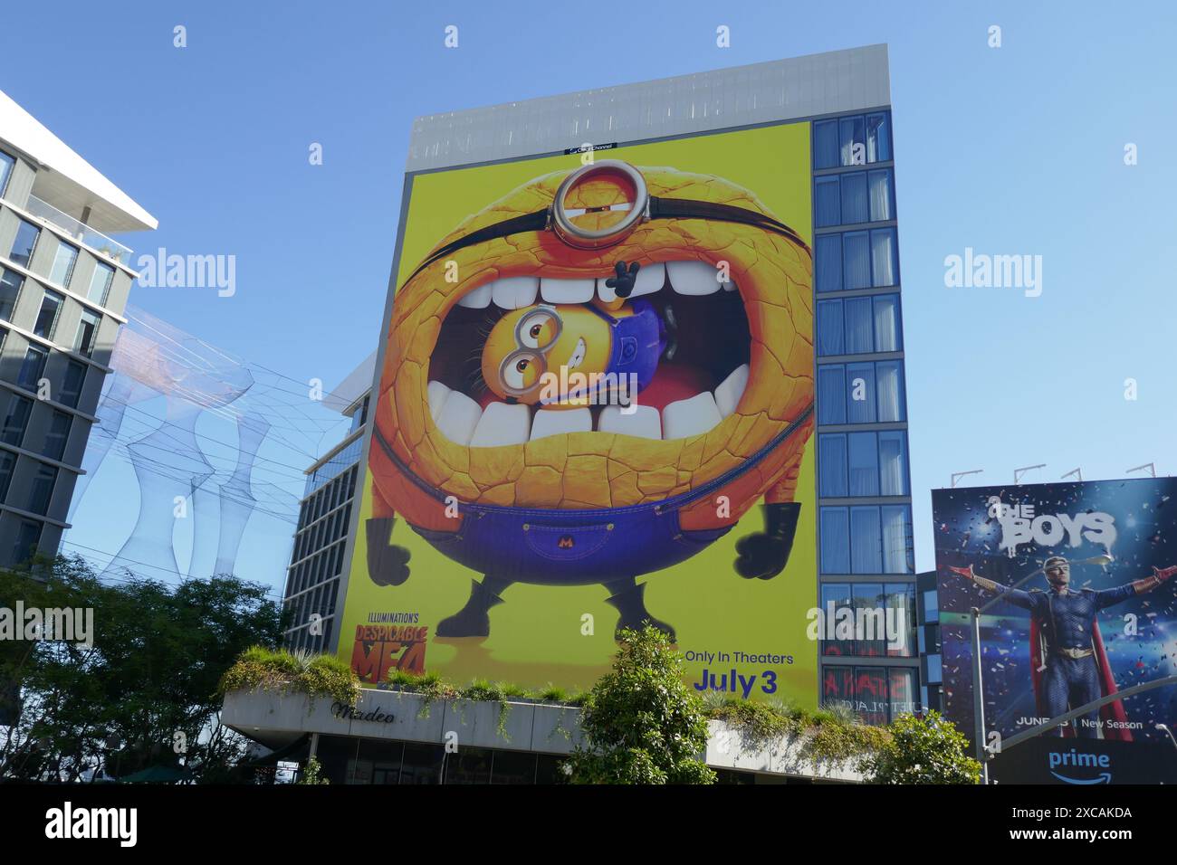 Los Angeles, California, USA 13th June 2024 Despicable Me 4 Billboard ...