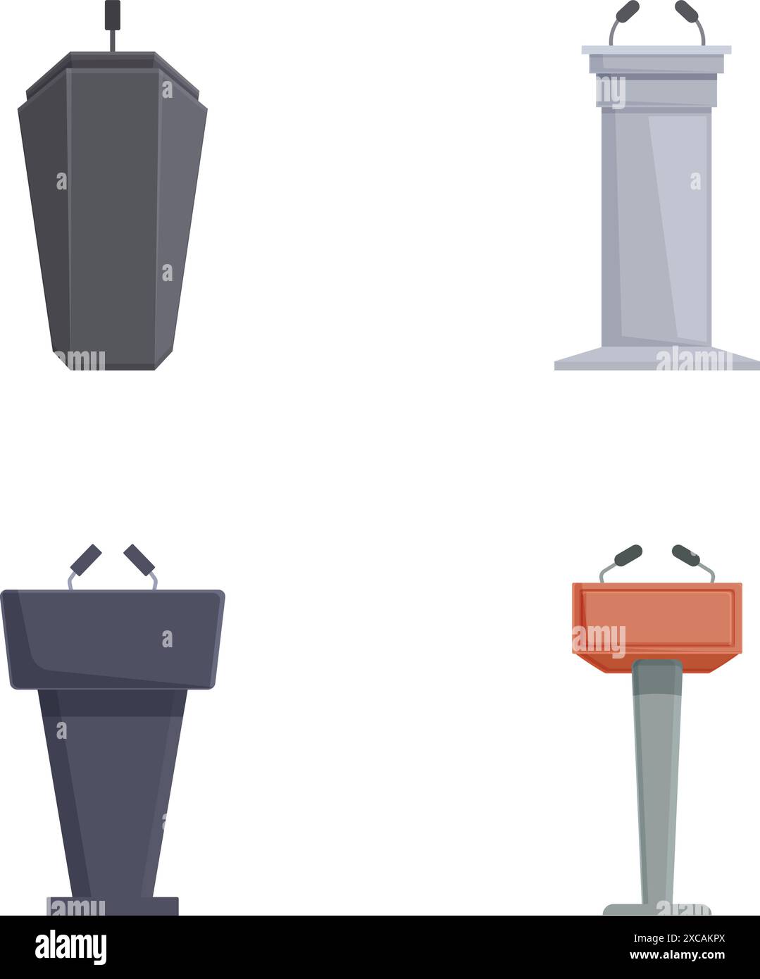 Academic speech podium Stock Vector Images - Alamy
