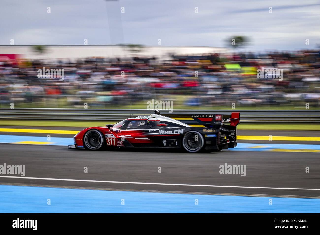 Le Mans, France. 15th June 2024.311 DERANI Luis Felipe (bra), AITKEN Jack (gbr), DRUGOVICH ...