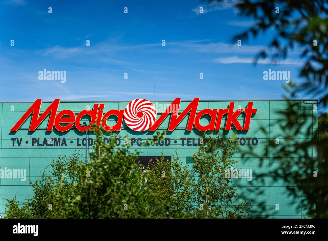 Wałbrzych, Poland - 06.16.2024: MediaMarkt is a German multinational ...