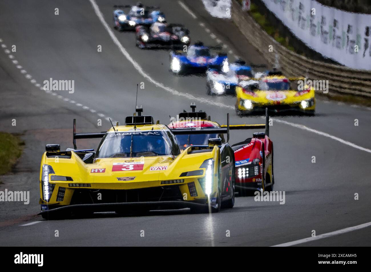 Le Mans, France. 15th June 2024.03 BOURDAIS Sebastien (fra), VAN DER ...