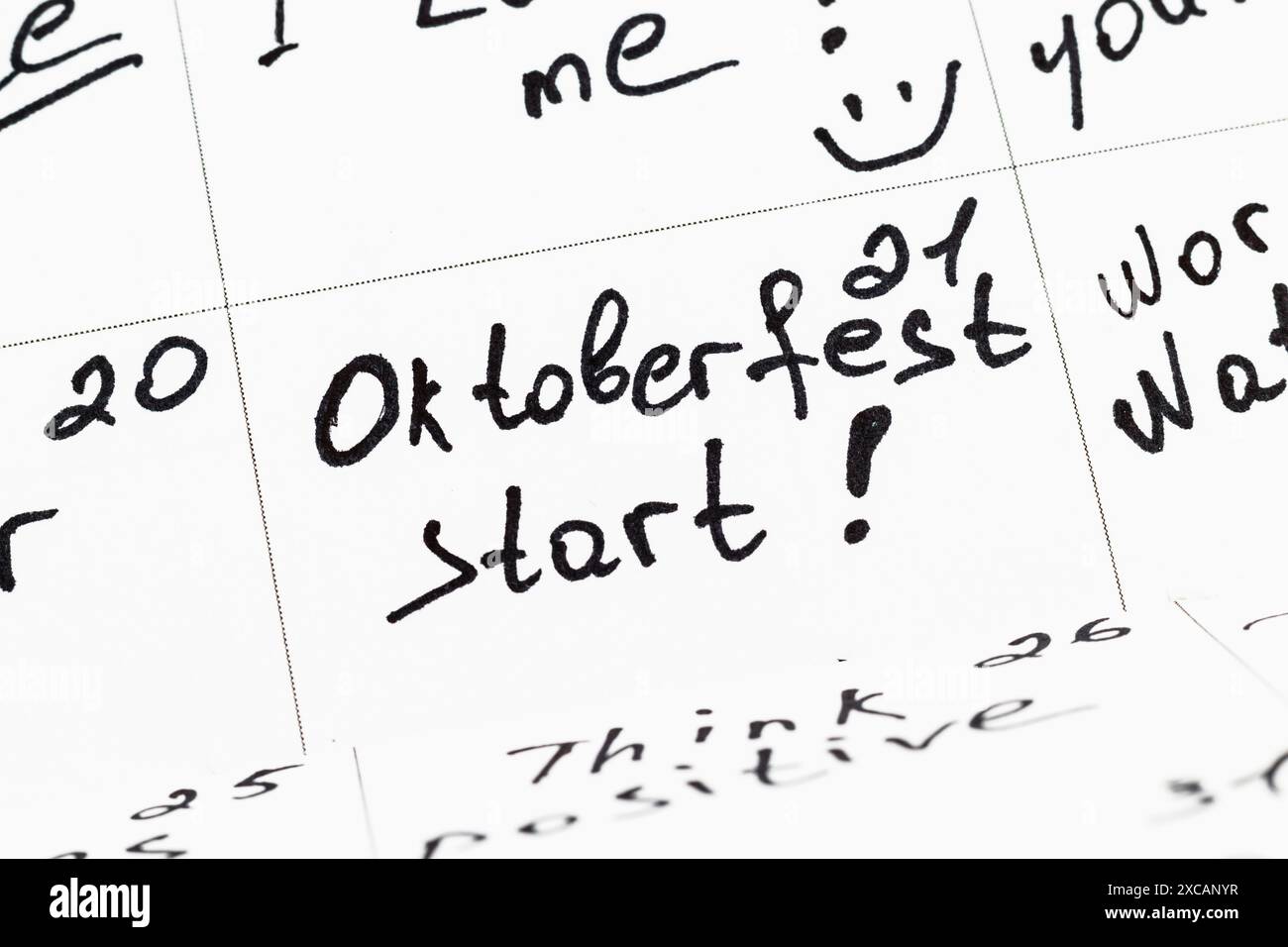 Octoberfest ends on the 21 Photo Stock Photo - Alamy