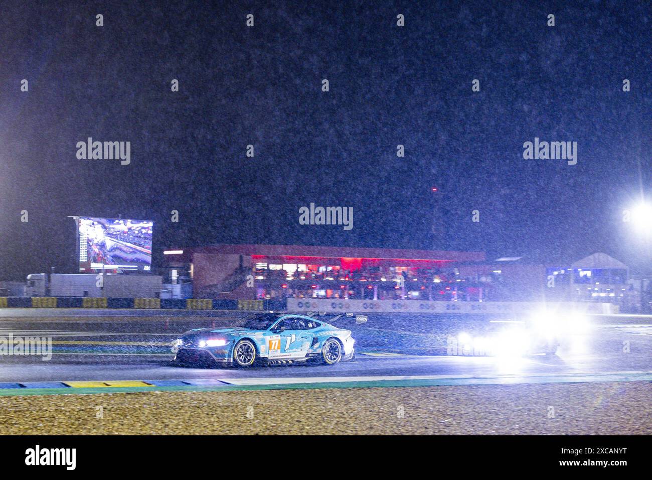 Le Mans, France. 15th June 2024.77 BARKER Ben (gbr), HARDWICK Ryan (usa ...