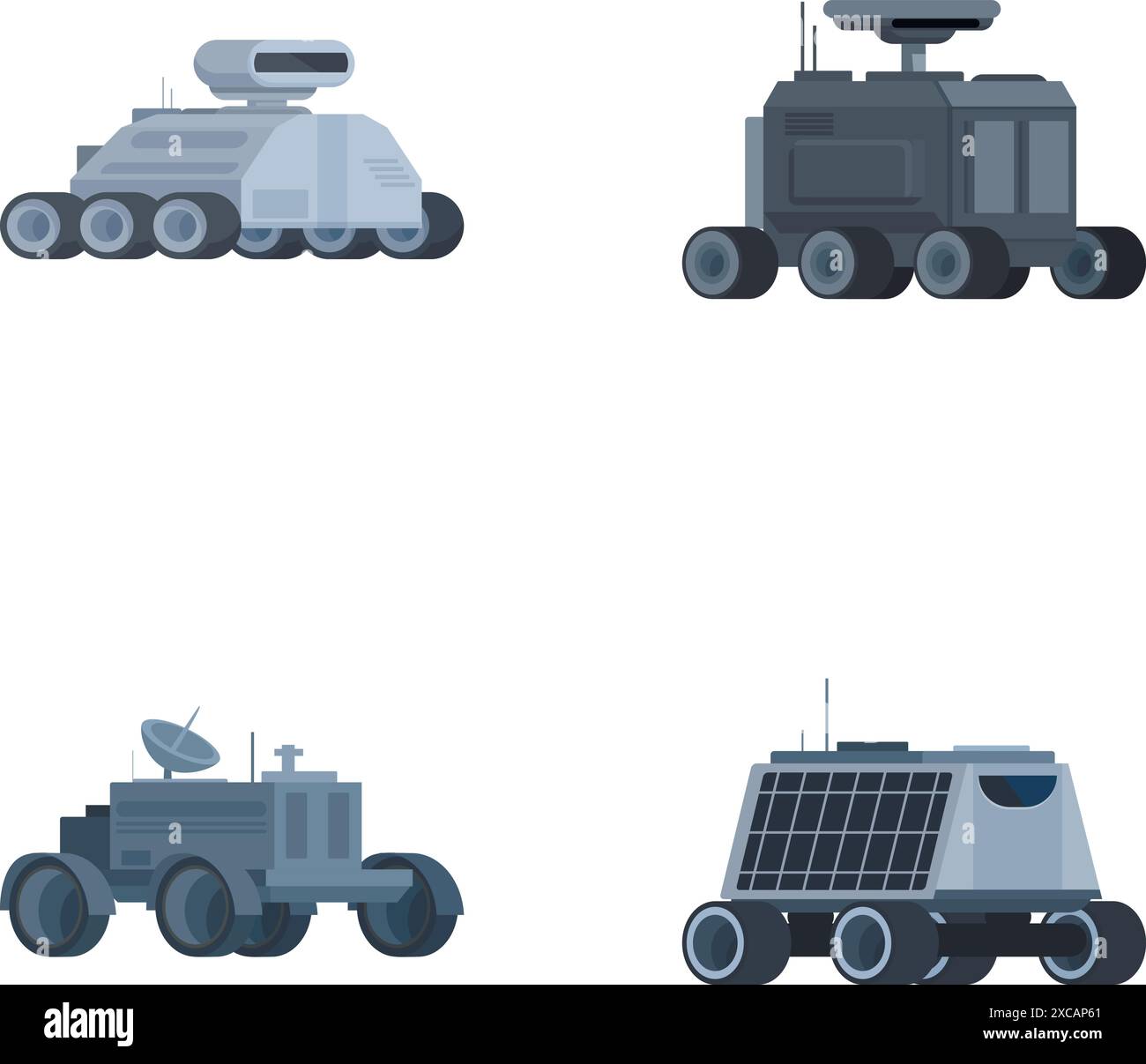 Autonomous support vehicle Stock Vector Images - Alamy