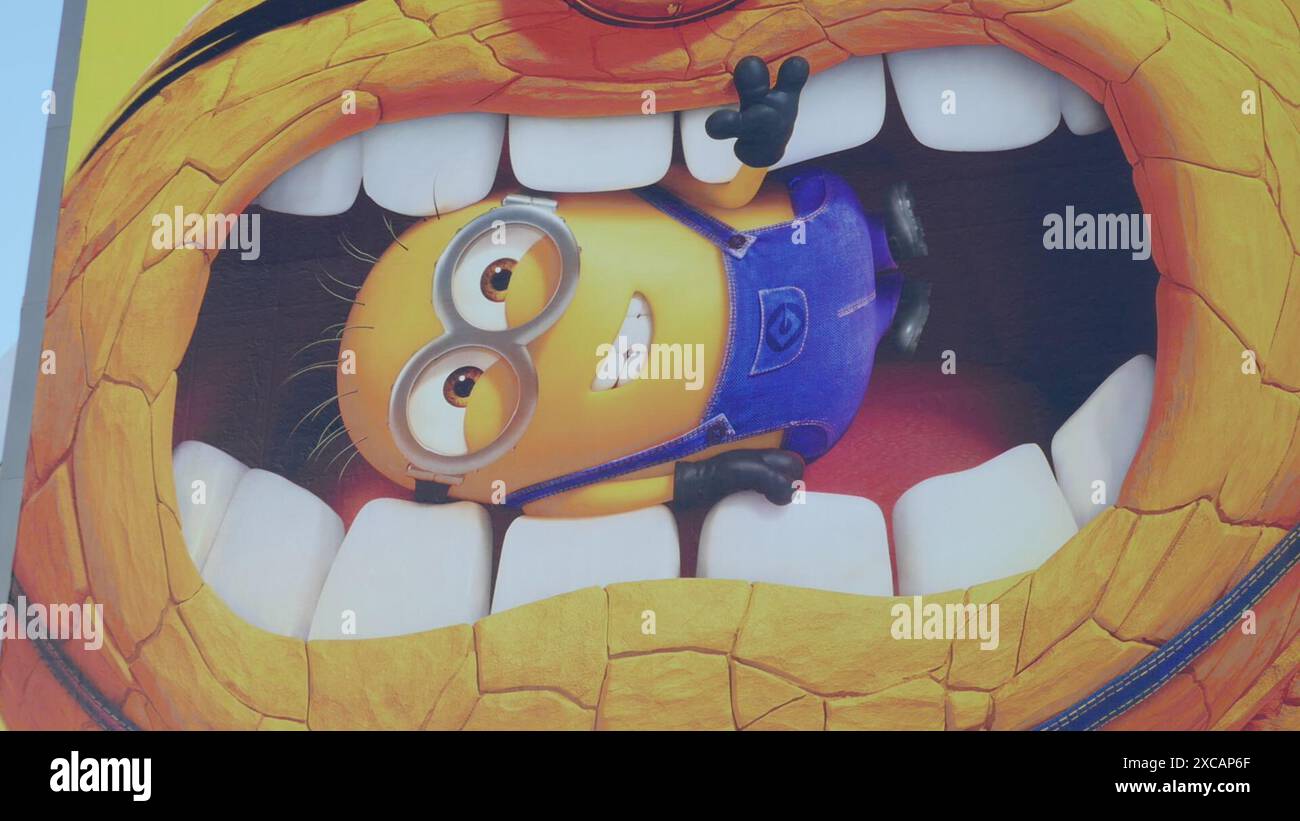 Los Angeles, California, USA 13th June 2024 Despicable Me 4 Billboard ...