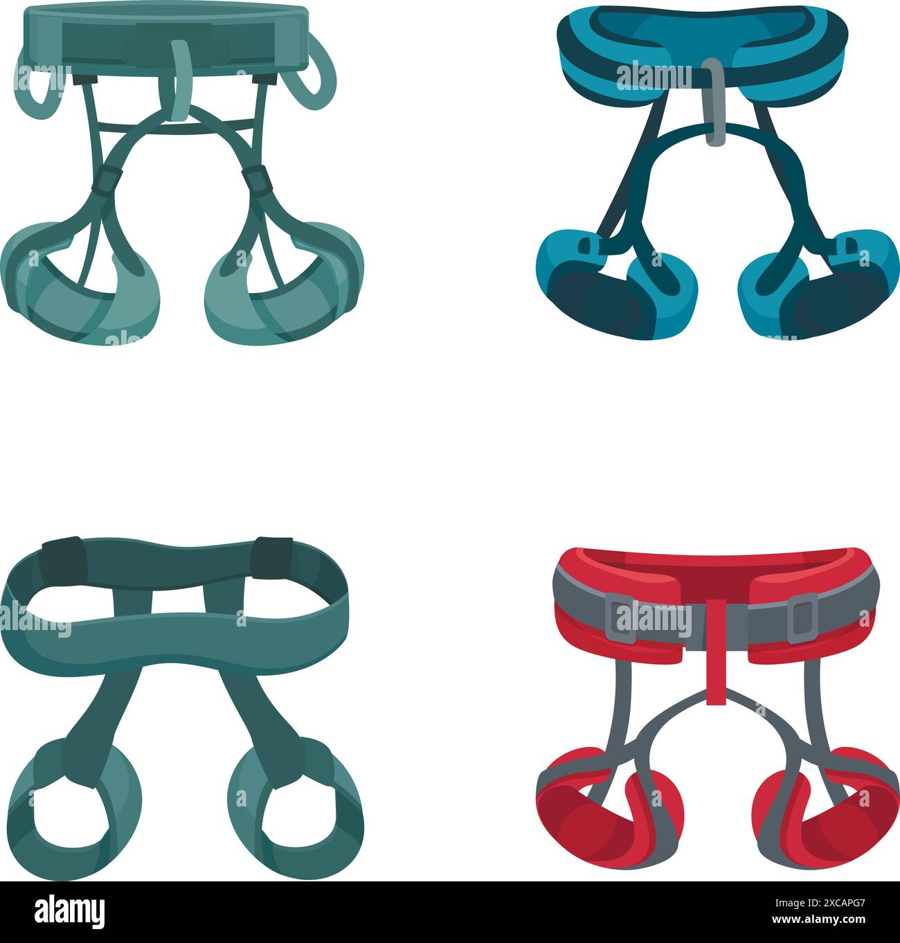 Safety harnesses Stock Vector Images - Alamy