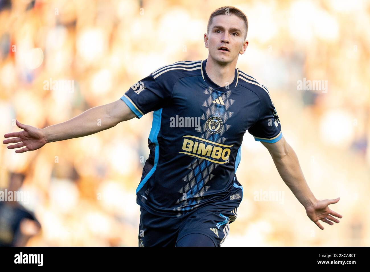 Chester, Pennsylvania, USA. 15th June, 2024. Philadelphia Union Forward ...