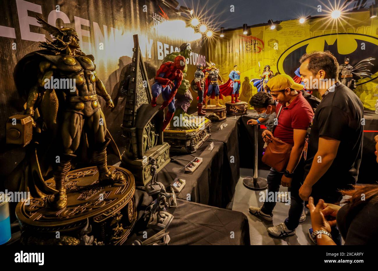 Pasay City, Philippines. 14th June, 2024. People visit the 21st ToyCon ...