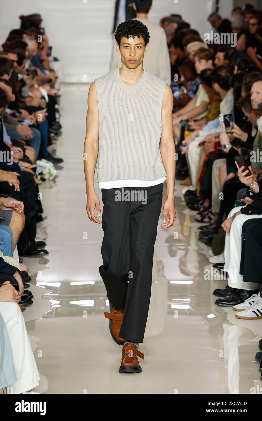 Milan, Italien. 15th June, 2024. NEIL BARRETT Spring/Summer 2025 Runway ...