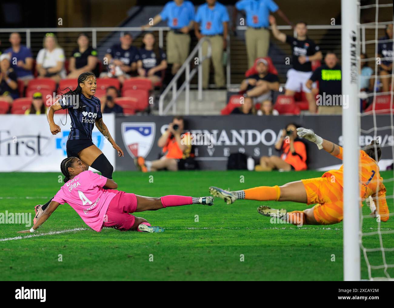 Washington DC, USA. 15th June, 2024. Washington Spirit Midfielder (7 ...